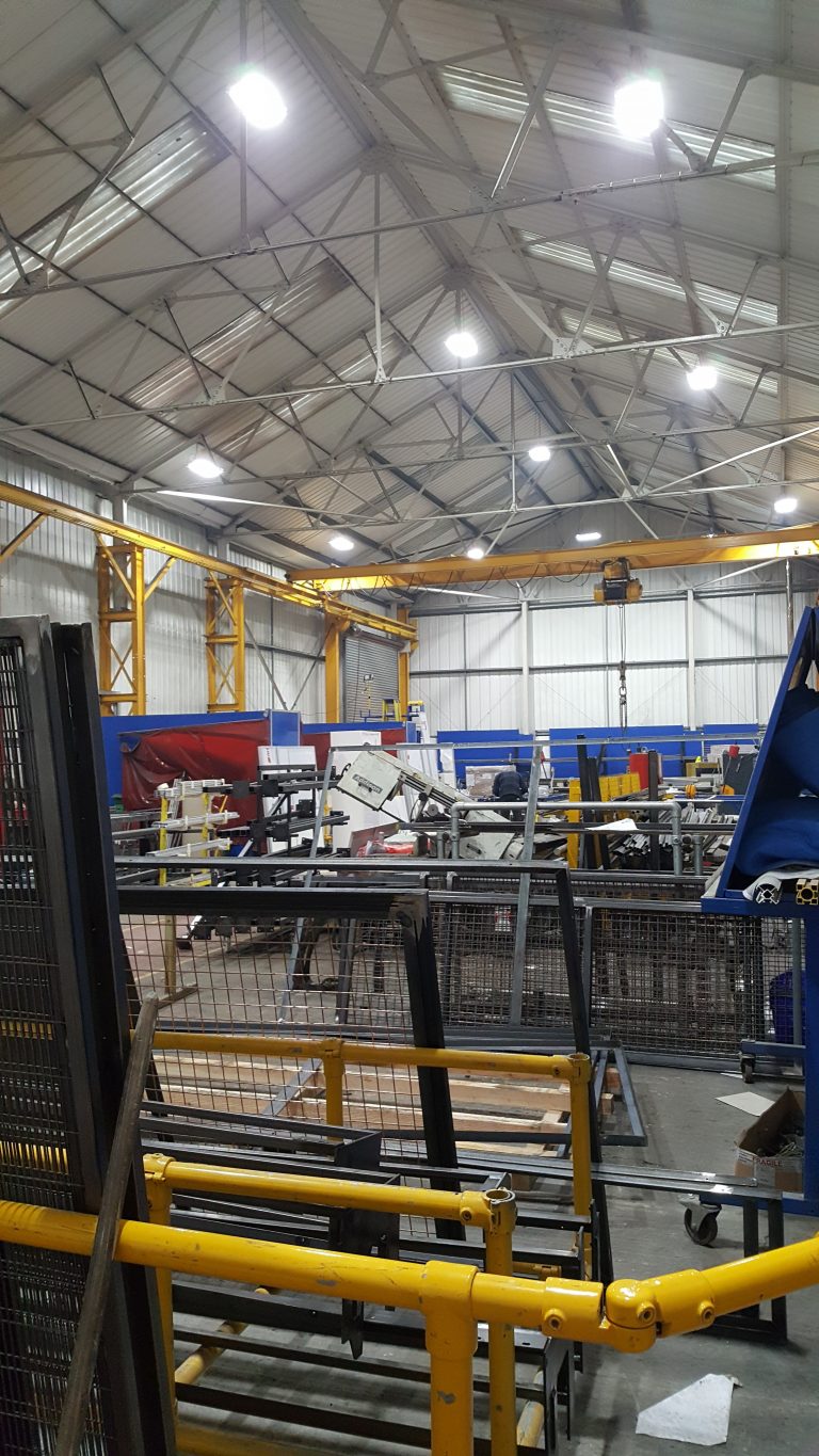 New Factory Lighting System Provides Energy Savings of over 70%